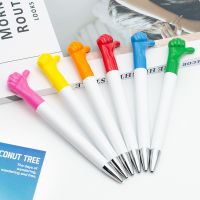 Quality Promotion Plastic Ball Pen 1.0mm Cartoon Thumb Gesture Gift Ball Pen for sale
