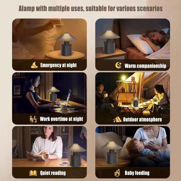 Quality Portable USB Rechargeable LED Desk Lamp With ‌Adjustable Shade‌ For ‌Reading & for sale