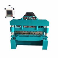 Quality Galvanized Manual Plc Cold Roll Forming Machine for sale