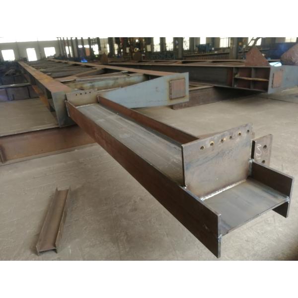 Quality High Strength Prefabricated Structural Steel Fabrication H Beam Painted / for sale