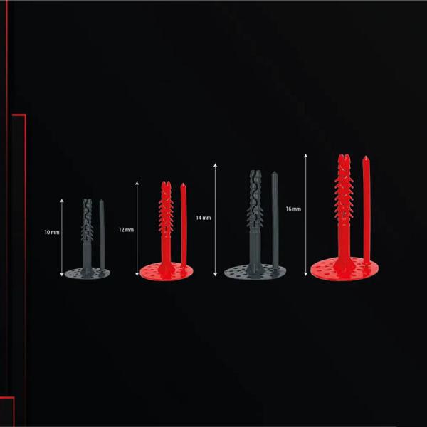 Quality Durable Corrosion and Weather Resistant Plastic Insulation Wall Anchors for sale