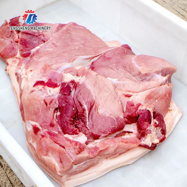Quality Stainless Steel 18m/min Meat Peeling Machine Beef Skinning Equipment for sale