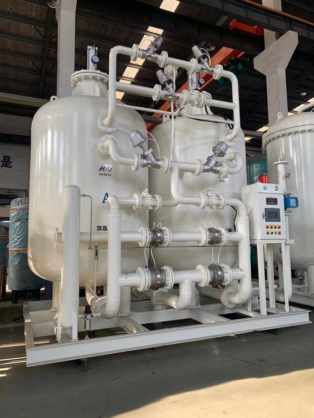 Quality 99.999 Small Liquid Nitrogen Generator Machine 3000Nm3H Flow Rate for sale