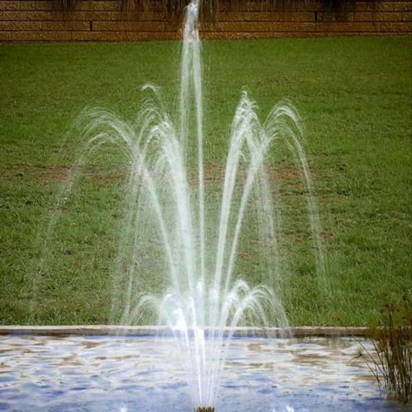 Quality Adjustable 3 Layers Blossom DN25 Brass Fountain Nozzles for sale