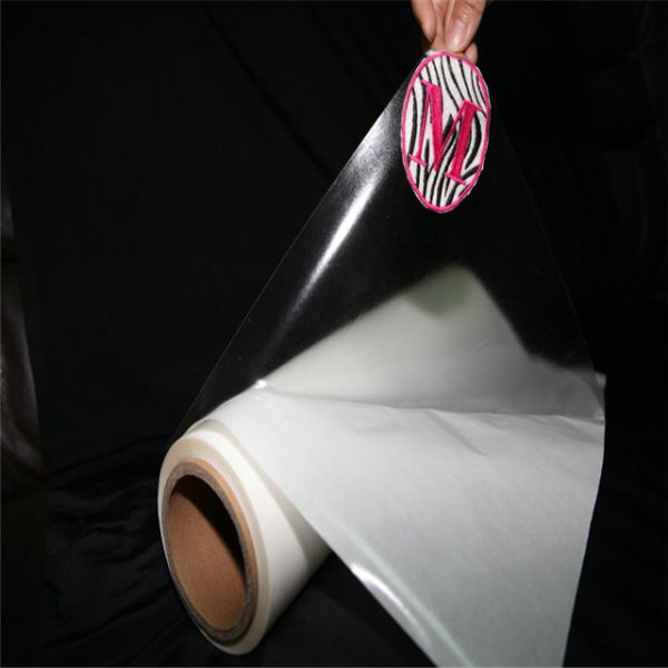 Quality Logos Embroidery Patch Backing Glue 97cm 100cm Gloss Surface for sale