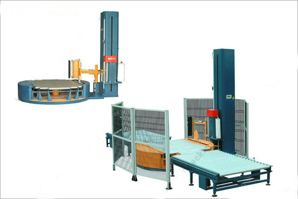 Quality Automatic pallet stretch wrappers shrink packaging equipment for industries for sale