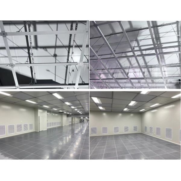 Quality Modular Cleanroom Clean Engineering Fireproof Aluminum Profiles for sale