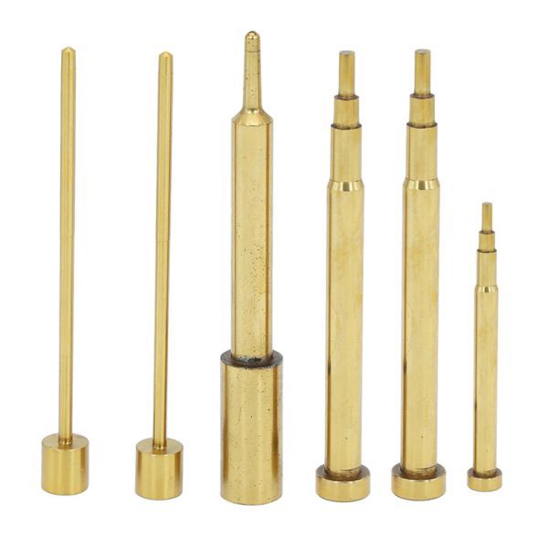 Quality HSS M42 Hole Punch Pin T Model Ticrn Threaded Guide Pin Ejector Sleeve for sale