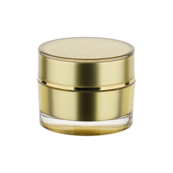 Quality Luxury Empty Plastic Cosmetic Jars 10g 15g 20g 30g 50g Skin Care Acrylic Cream Containers for sale