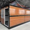 Quality Anti Rust Fireproof Prefab Folding Container House Easy To Install for sale