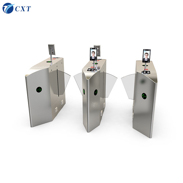 Quality Fully Automatic Intelligent Flap Barrier Turnstile Gate Security Access Gates for sale