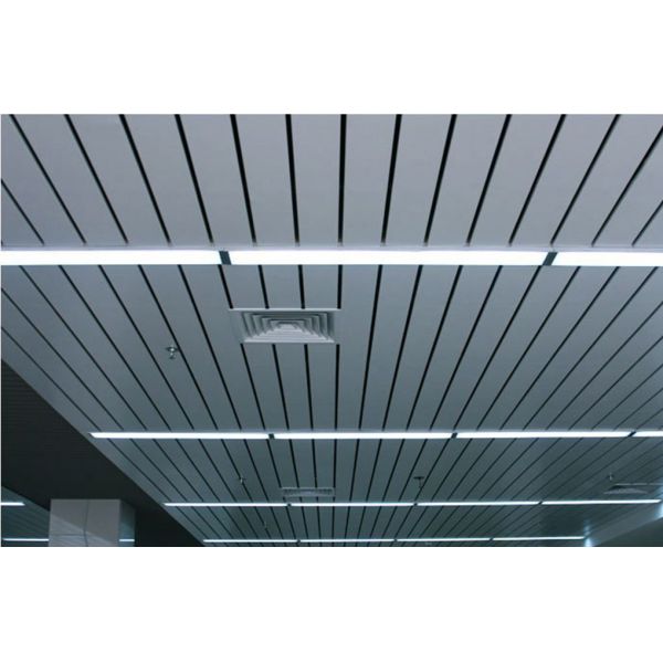 Quality 85mm Aluminum Metal Ceiling For Swimming Pool Aluminum U Strip Ceiling Panel for sale