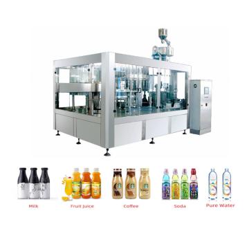 Quality 220v Automatic 36000 BPH Rotary Milk Bottle Filling Line for sale
