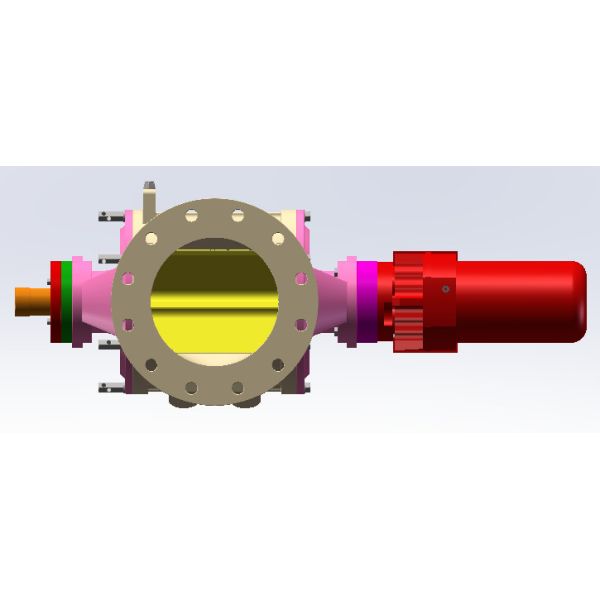 Quality Conventional Blow Through Powder Rotary Valve Explosion Proof And Dust Proof for sale