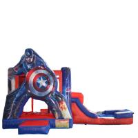 Quality kids inflatable bouncy castle for outdoor play Blower repair kits included for sale