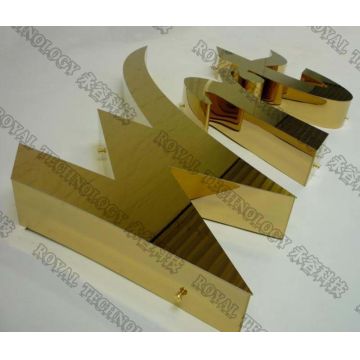 Quality Billboard With LED Light High Vacuum Metallizing Equipment, 3D SS Letters IP for sale