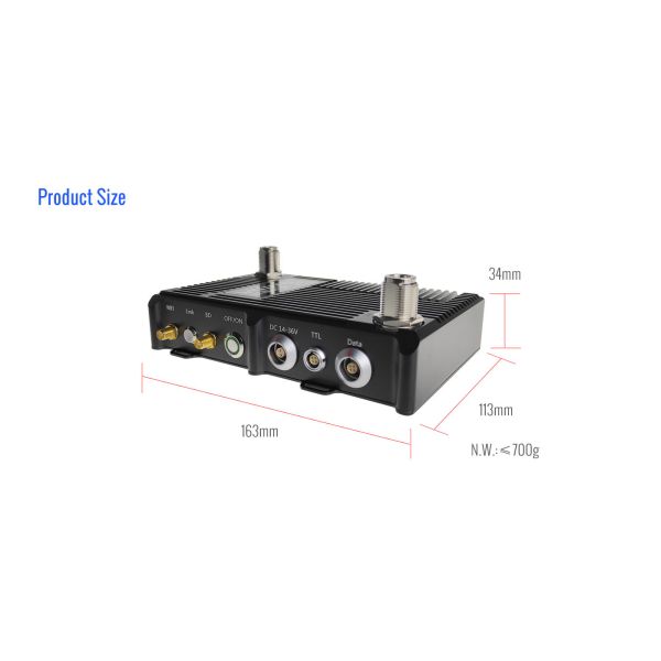 Quality MU33 Repeater for drone hd uav video link security equipment protection for sale