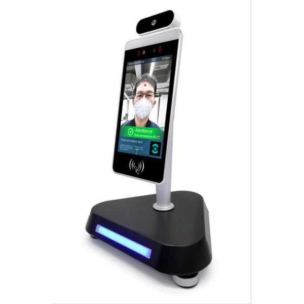 Quality Floor Face Recognition Thermometer Access Control Solutions With NFC 4G/LTE for sale