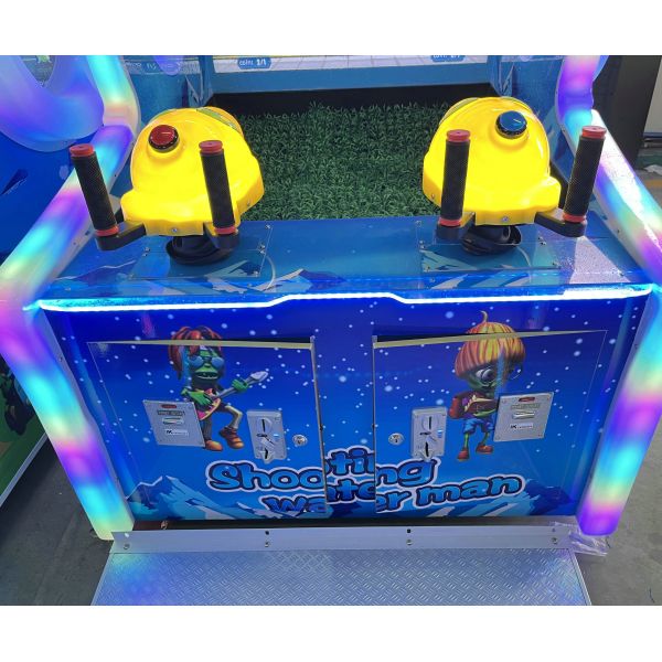 Quality 2 players water shooting game ticket redemption game gun shooting game machine for sale