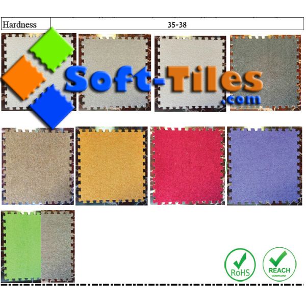 Quality 30*30cm EVA Polyester Area Rugs for sale