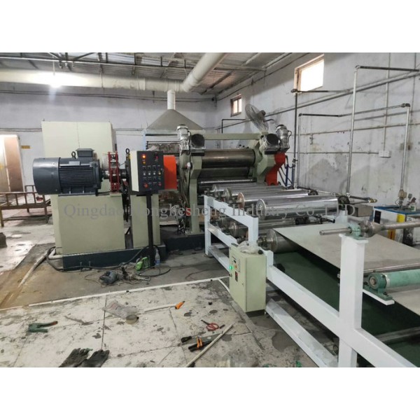 Quality Three Rolls Rubber Calender Mill 0.2MM For Double Side Coating for sale