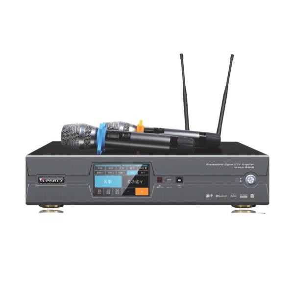 Quality KR Series Professional Power Amplifier With Wireless Microphone 20Hz-20KHz for sale