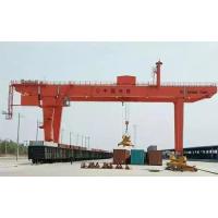 Quality Remote Controlled Operation Double Beam Gantry Crane For Industrial Terminal for sale