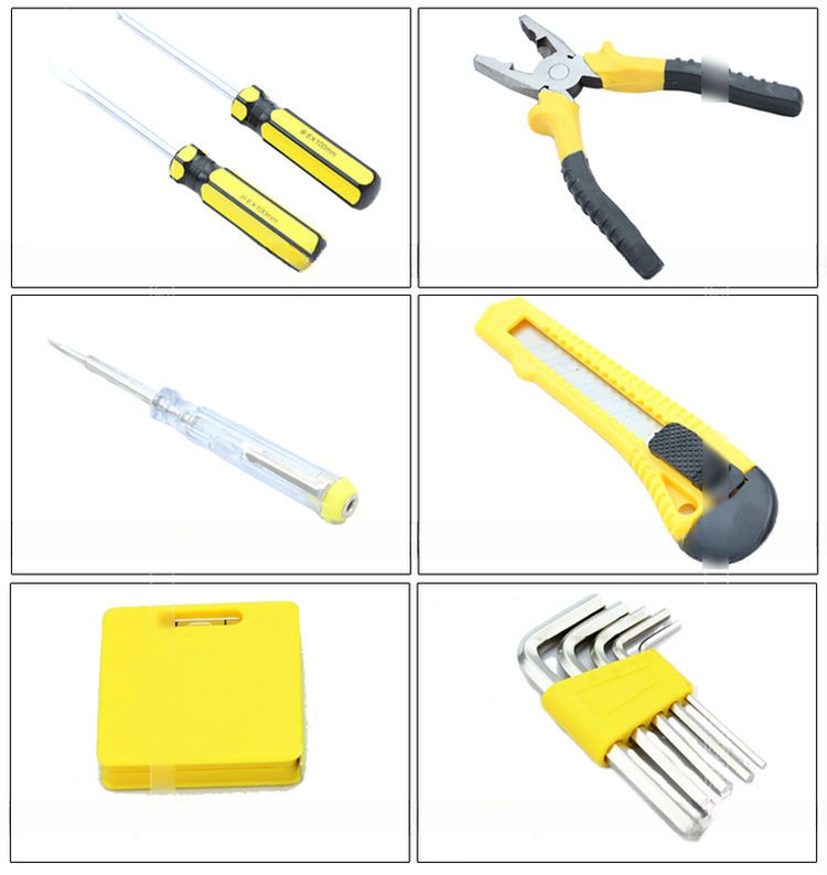 Multifunction plastic box hardware tools