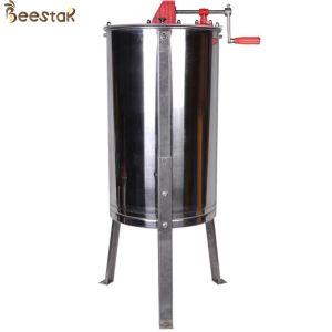 Quality 2 frame Manual Stainless Steel Bee Honey Extractor for beekeeping for sale
