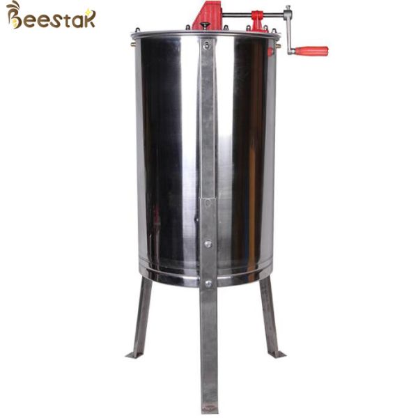 Quality 2 frame Manual Stainless Steel Bee Honey Extractor for beekeeping for sale