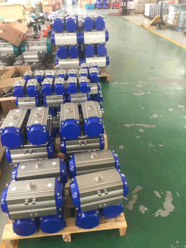 Quality Spring Return Single Acting Rack And Pinion Piston Actuator Sr Actuator for sale