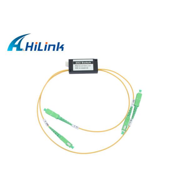 Quality 1260 - 1650nm 2 x 2 Optical Switch Low Insertion Loss For Laboratory OADM for sale
