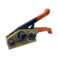 Quality Golden Orange Manual Pallet Strapping Machine Banding Tool Plastic Steel Belt for sale