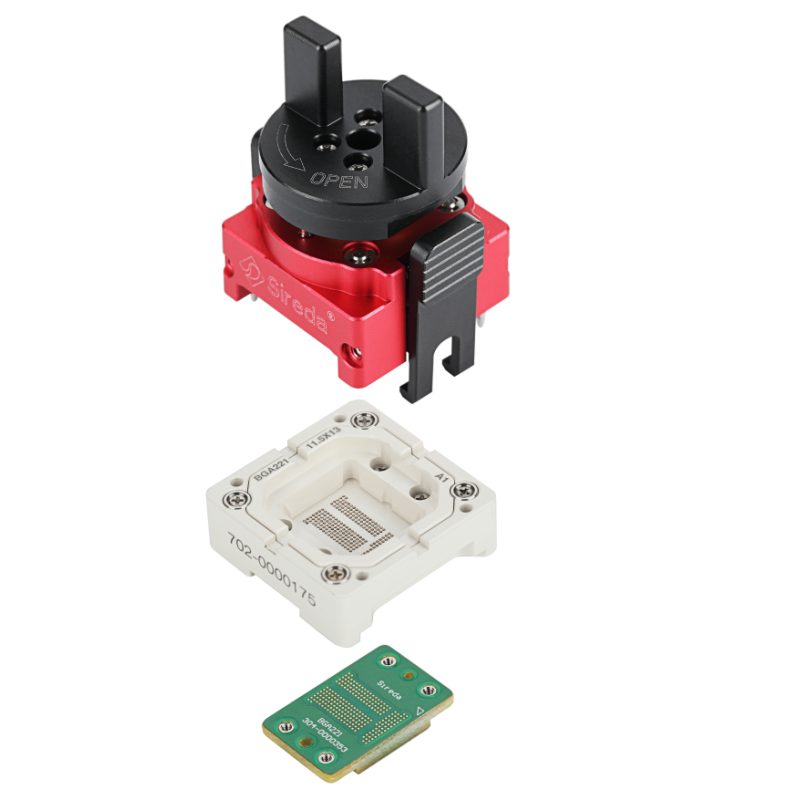 BGA221 eMCP test socket
