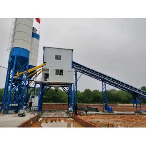 Quality 120cbm/H 163kw Liaoyuan Hzs120 Concrete Batching Plant for sale