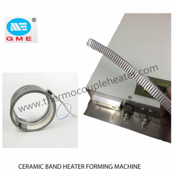 Quality 200W Ceramic Band Heater Edge Forming Machine for sale