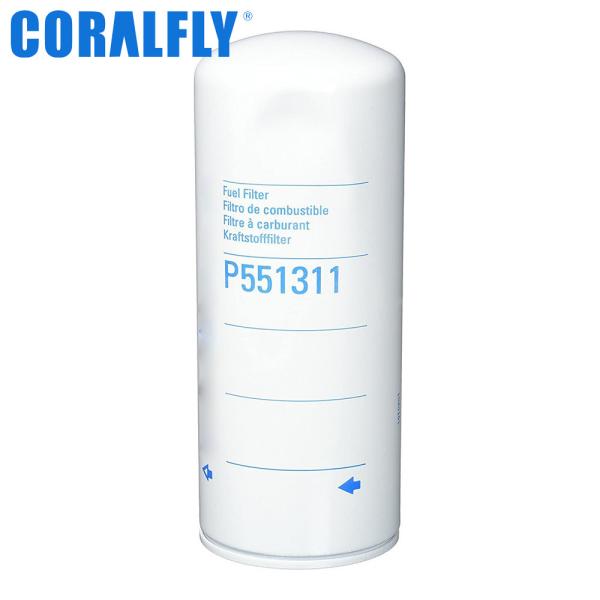 Quality P551311 Engine Excavator Truck Tractor Fuel Filter For CORALFLY Filter for sale