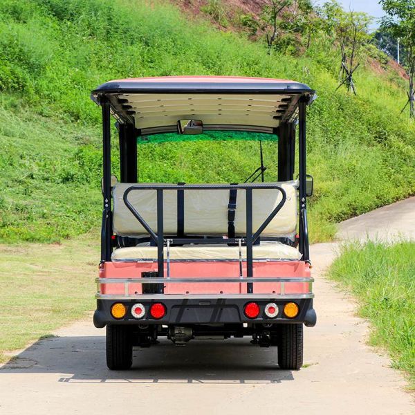 Quality 100% Waterproof Electric Sightseeing Cart For 14 Passenger AC system for sale