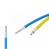 Quality UL3074 12AWG 600V 200C Silicone Rubber Fiberglass Braided Copper Wire for for sale