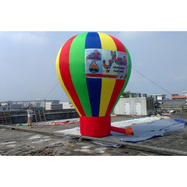 Quality Custom Rainbow Giant Inflatable Advertising Balloons For Promotion Events for sale