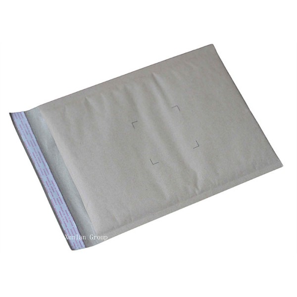 Quality Multi Functional Kraft Paper Bubble Mailers Offset Printing With 2 Sealing Sides for sale