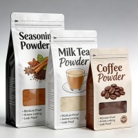 Quality Customized High Barrier Biodegradable Stand Up Pouch with Zipper Top for Food for sale