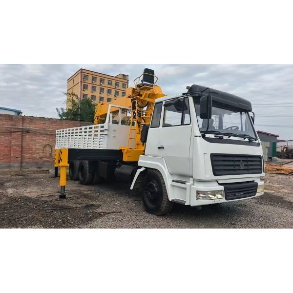 Quality used 6*4 12 tons mounted crane for sale for sale