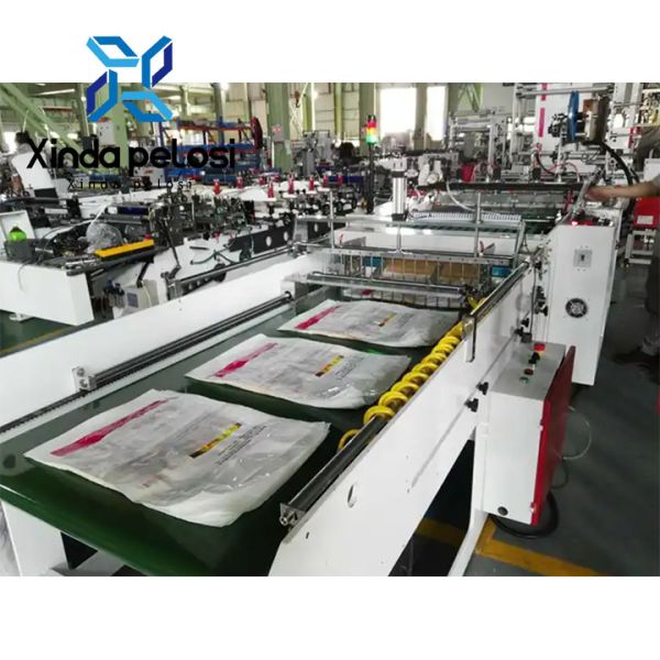 Quality Adhesive Tape Side DHL Courier Bag Making Machine 260pcs/Min PLC Control for sale