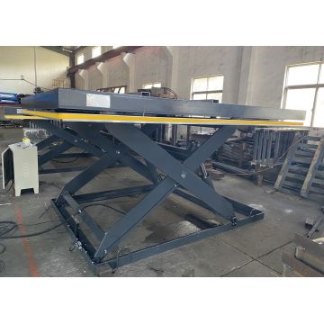 Quality Black Color 3500KG Hydraulic Loading Equipment Platform Elevating Dock Lift With for sale