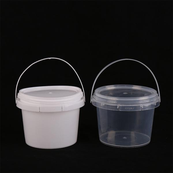 Quality Customize Plastic Container Small Plastic Bucket with 500ml Capacity and for sale
