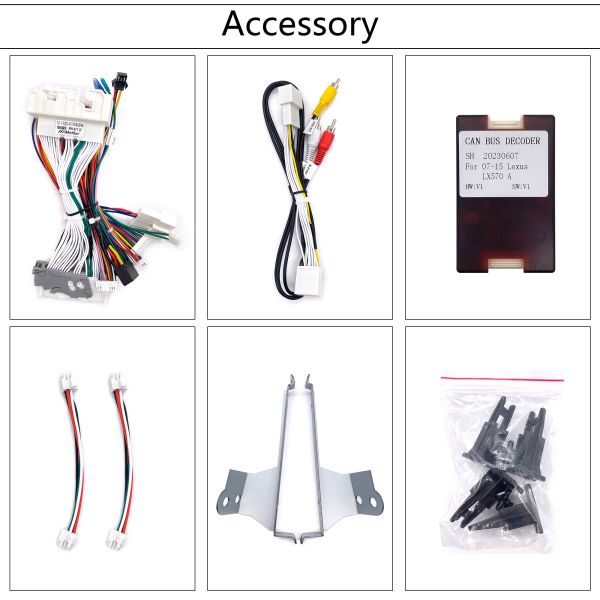 Quality 2012-2015 LX570 Lexus Android Head Unit 9 Inch Plastic frame for sale