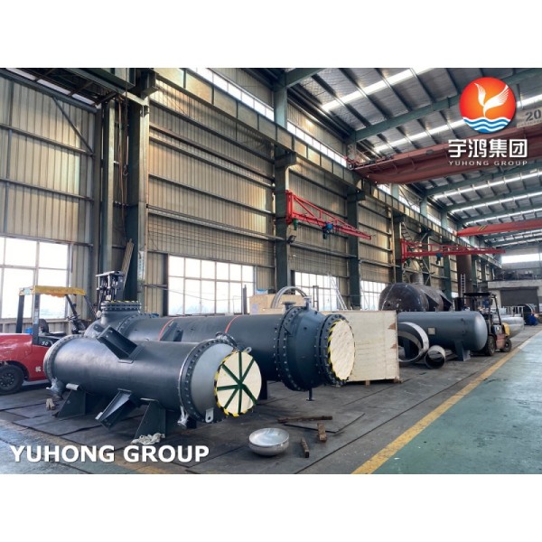 Quality ASTM EN Heat Exchanger Parts Tube sheet Botton Head Shell for sale