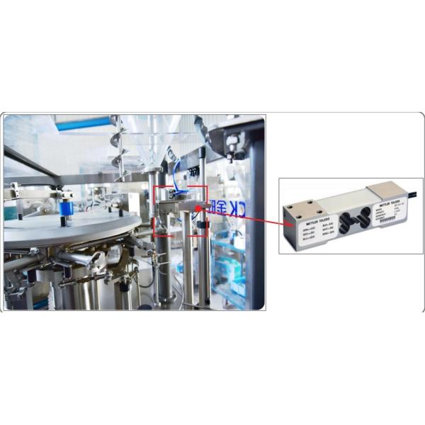 Quality 100g-1kg Rotary Bag Packing Machine For Powder for sale