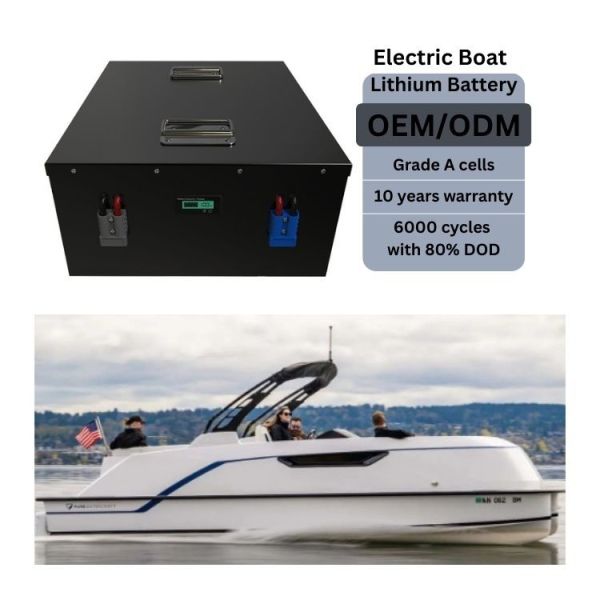 Quality 96V 72V LiFePO4 Boat Battery 30kWh 50Kwh Waterproof Lithium Battery For Electric Boats for sale